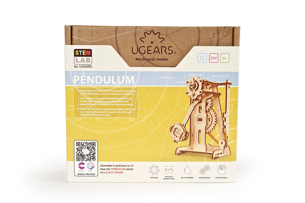Ugears STEM Lab "Pendulum Kit" I DIY Self-Assembly Educational ...
