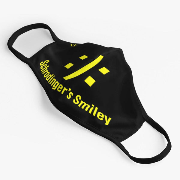 Schrodinger's Smiley, Masks (Pack of 3) , face mask - GeekDawn